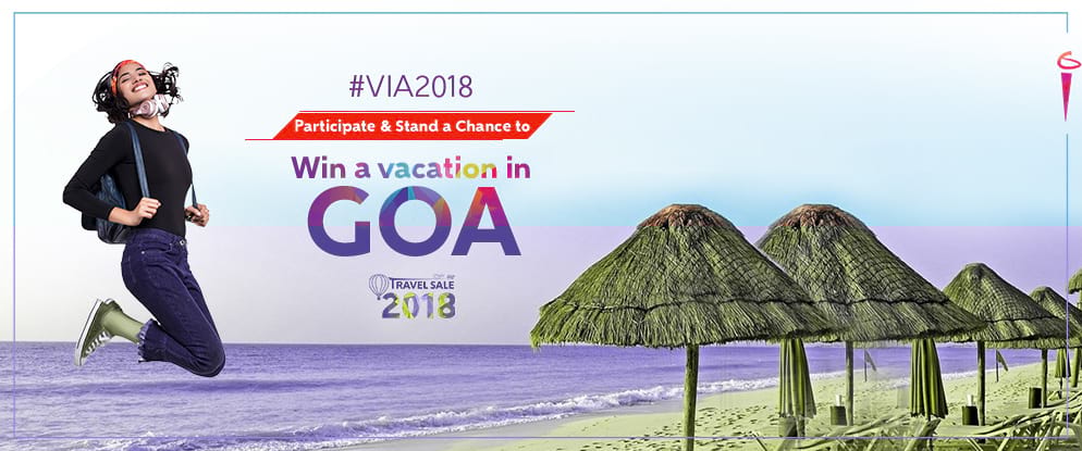 VIA2018 contest: Chance to win free vacation in Goa Via.com