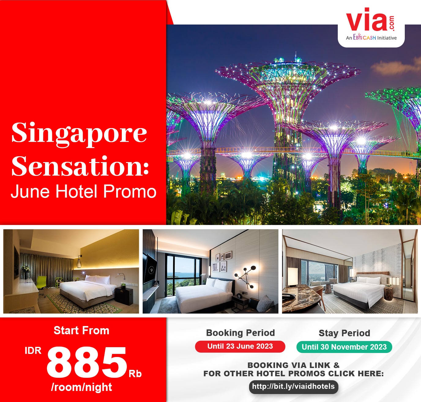 Promo Tiket Pesawat Termurah, Hotel, Kereta dan Paket Liburan di Via.com