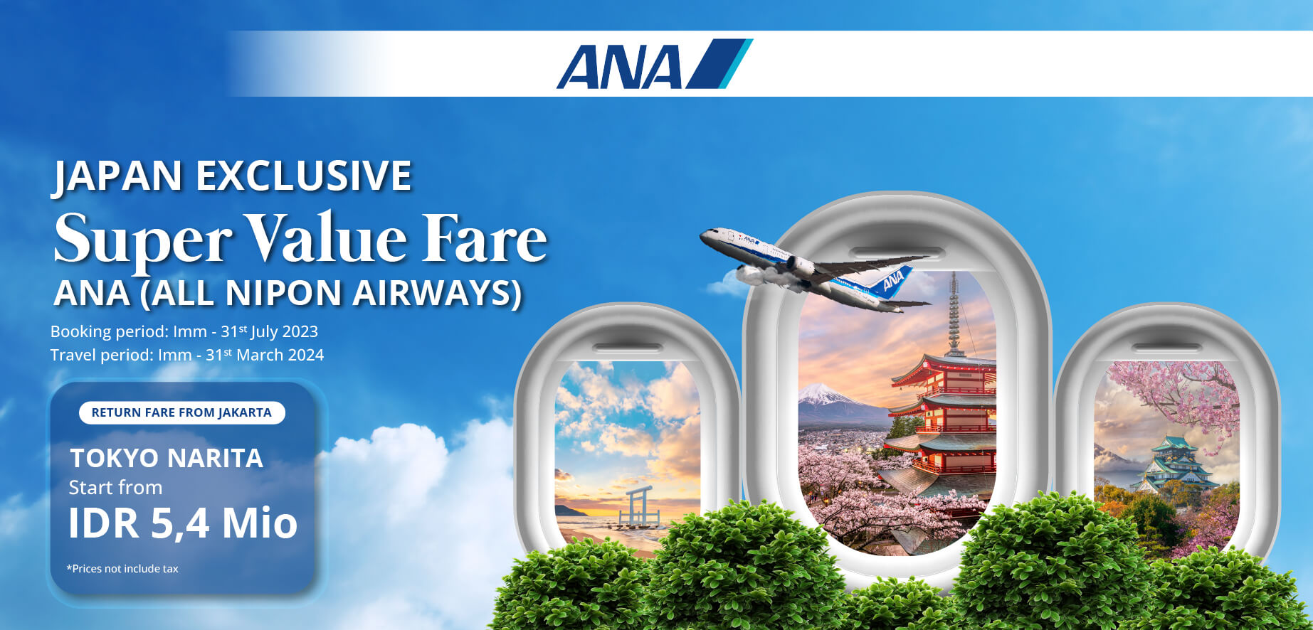 Promo Tiket Pesawat Termurah, Hotel, Kereta dan Paket Liburan di Via.com